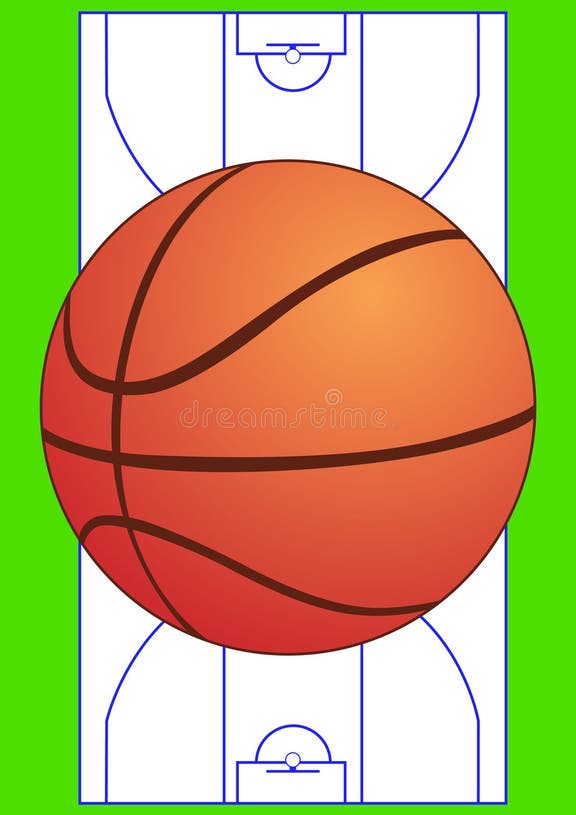 Basketball Playground Drawing Stock Illustrations – 670 Basketball ...