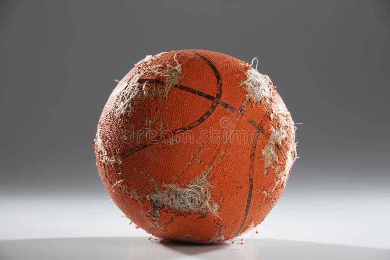 Basketball stock photo. Image of seasoned, used, played - 18744648