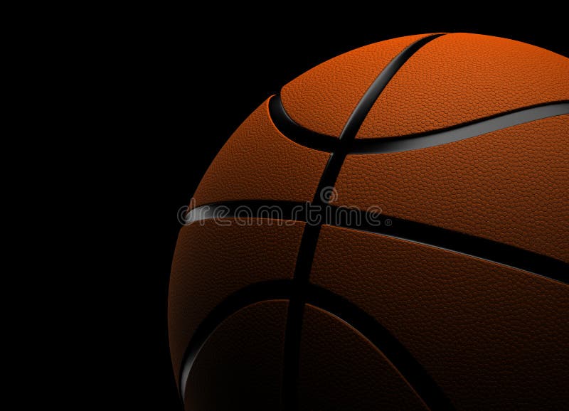 Two color basketball stock illustration. Illustration of activity ...