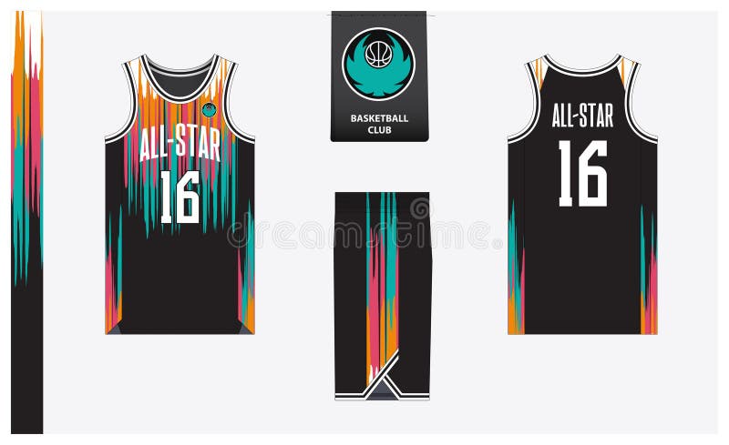 Basketball Uniform Mockup Template Design. Basketball Jersey ...