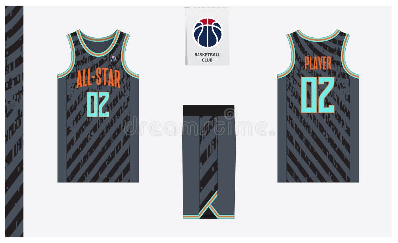 Basketball Uniform Mockup Template Design. Basketball Jersey ...