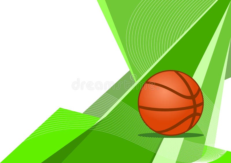 Basketball, Abstract Design Stock Vector - Illustration of sport, cover ...