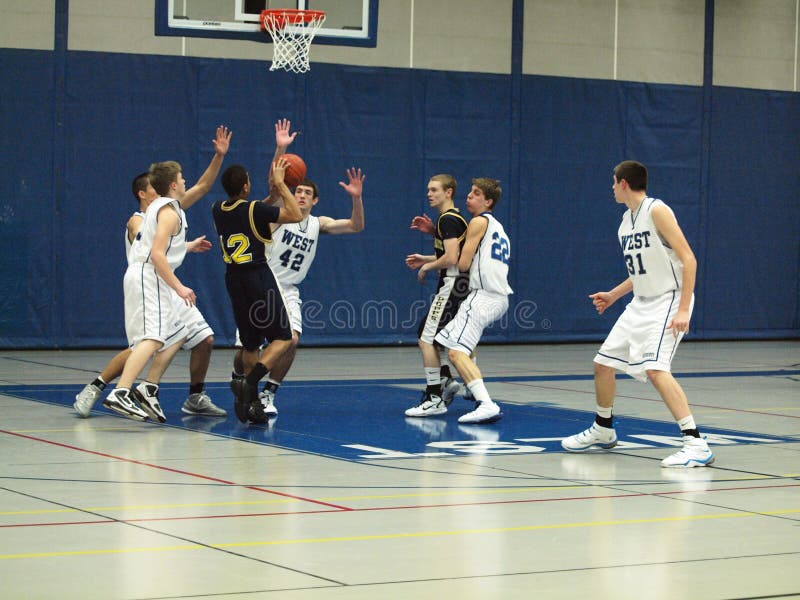 Basketball Action editorial stock photo. Image of defense - 17769343