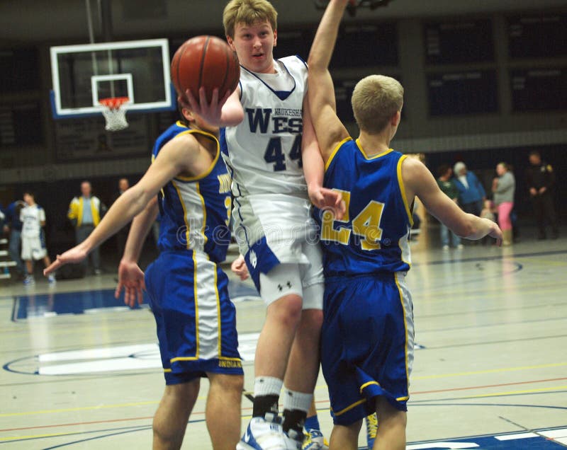 Basketball Action editorial stock photo. Image of hoops - 18212153