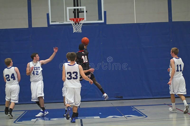 Basketball Action editorial photo. Image of court, basket - 22642426