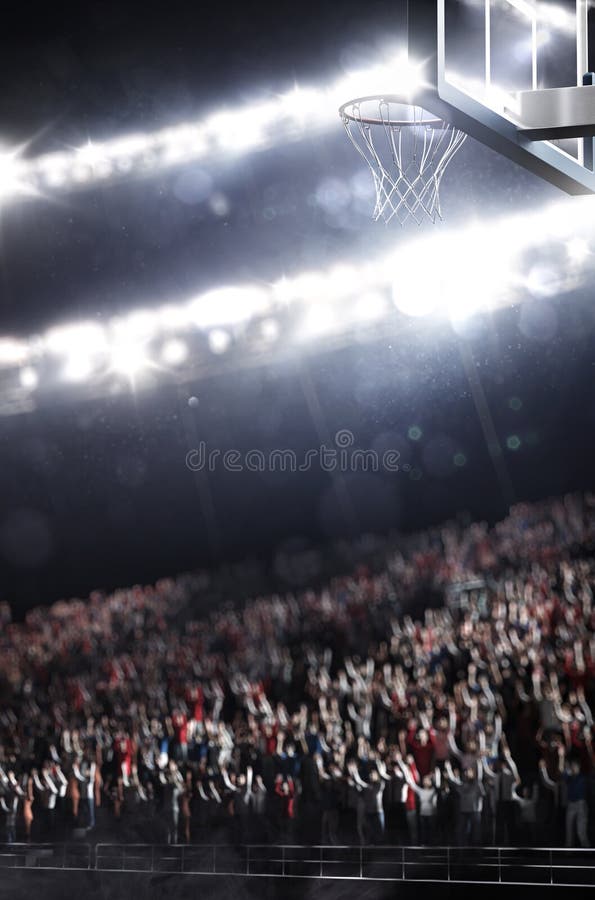 Basketball arena render stock image. Image of professional - 40887447