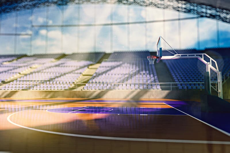 Basketball arena render stock image. Image of professional - 40887447
