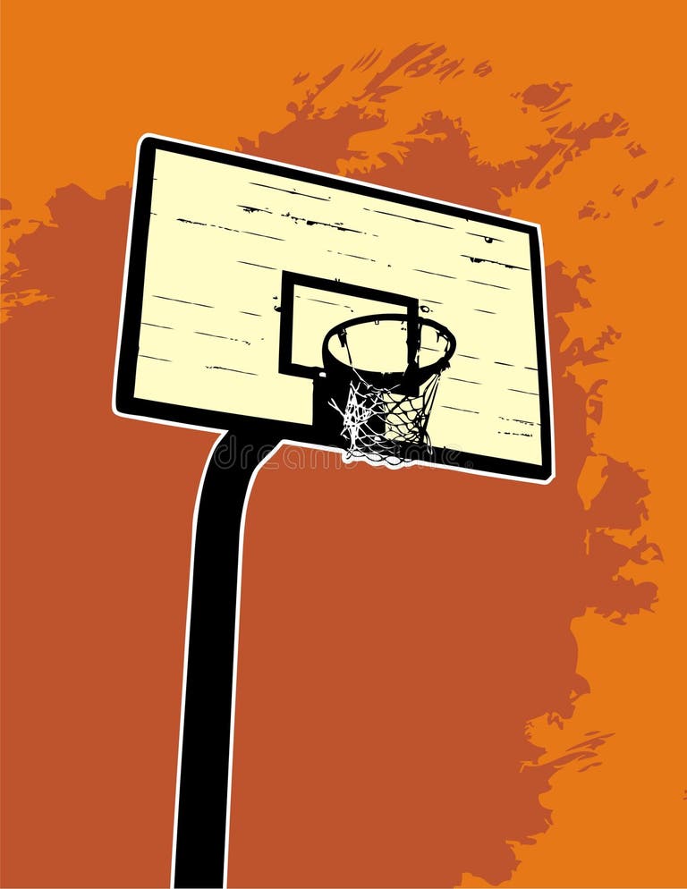 Basketball Backboard Background Stock Illustrations – 4,395 Basketball ...