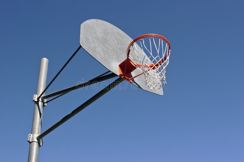 Basketball Backboard stock image. Image of pole, games - 23491271