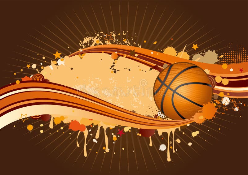 Basketball Border Stock Illustrations – 931 Basketball Border Stock ...