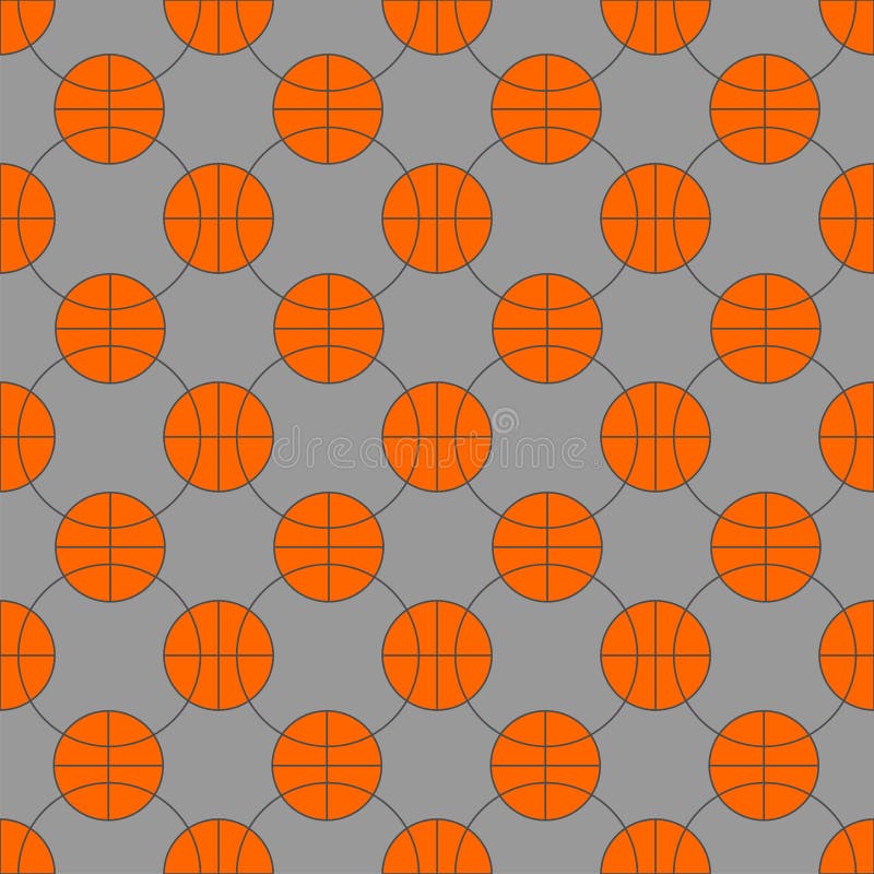 Basketball background stock vector. Illustration of pattern - 19597186