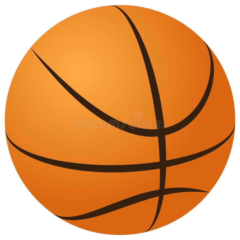 Basketball Ball 3d View Vector Realistic Icon Stock Vector ...