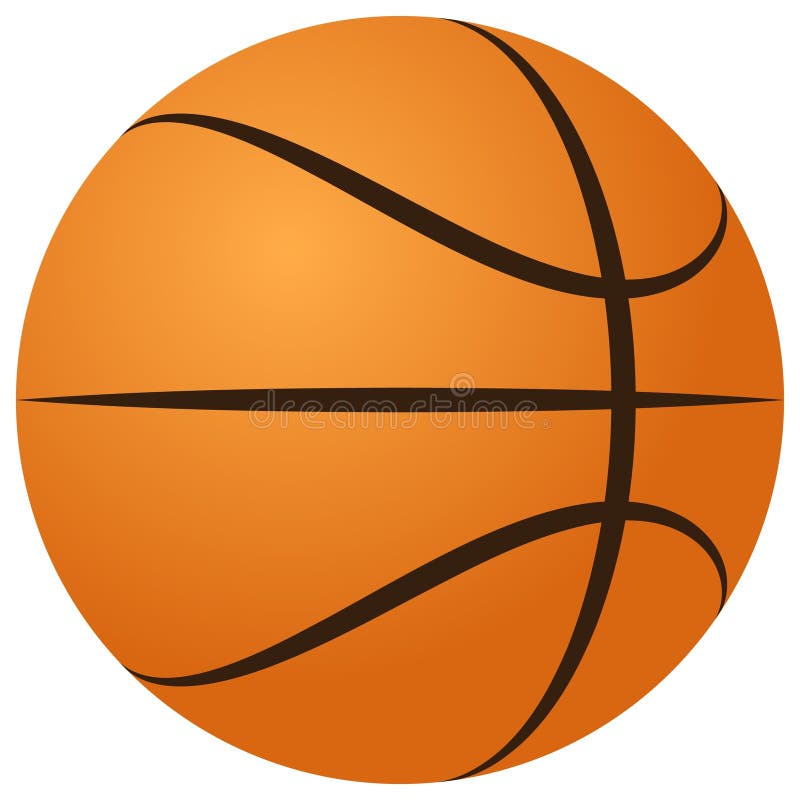 Basketball Ball 3d View Vector Realistic Icon Stock Vector ...