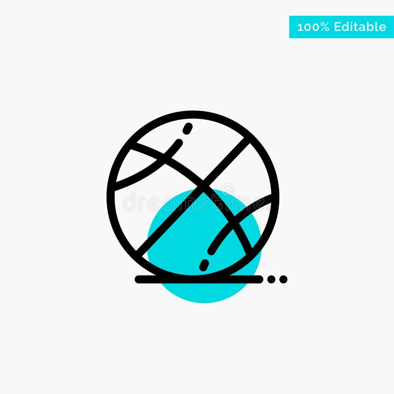 Basketball, Ball, Game, Education Turquoise Highlight Circle Point ...