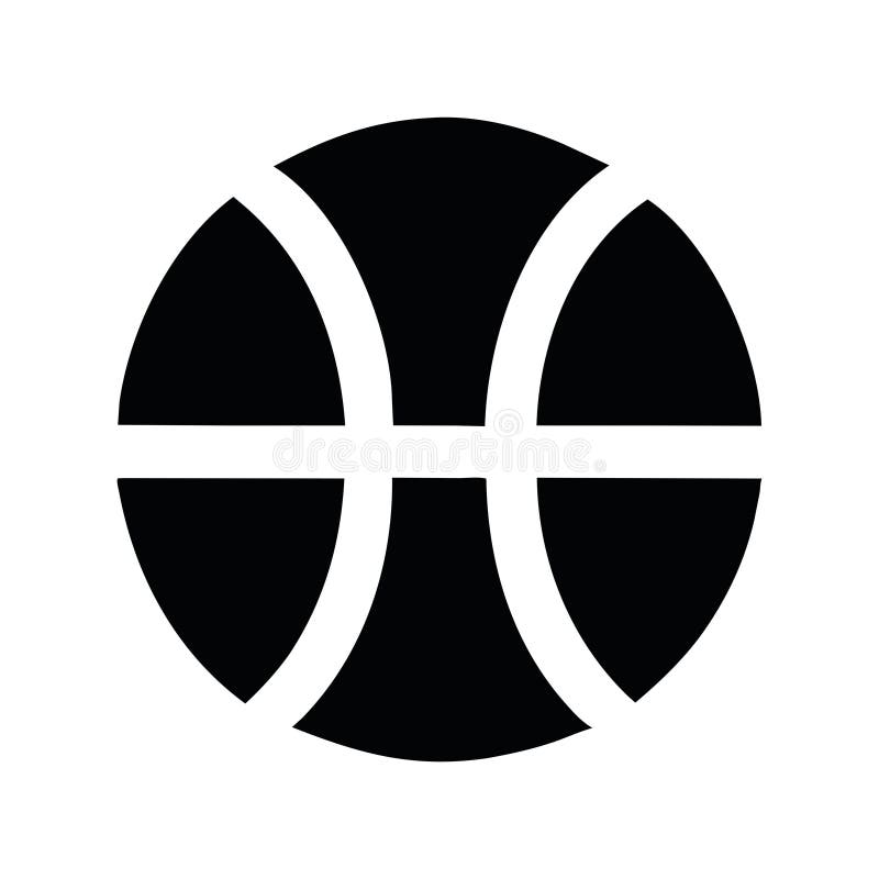 Basketball ball icon stock vector. Illustration of pass - 295535140