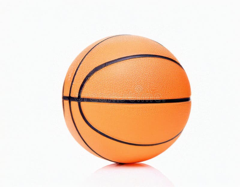 Basketball Ball Isolated on White Transparent Background Stock Photo ...