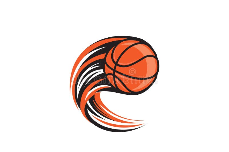 Basketball Ball in Motion Vector Design Stock Vector - Illustration of ...
