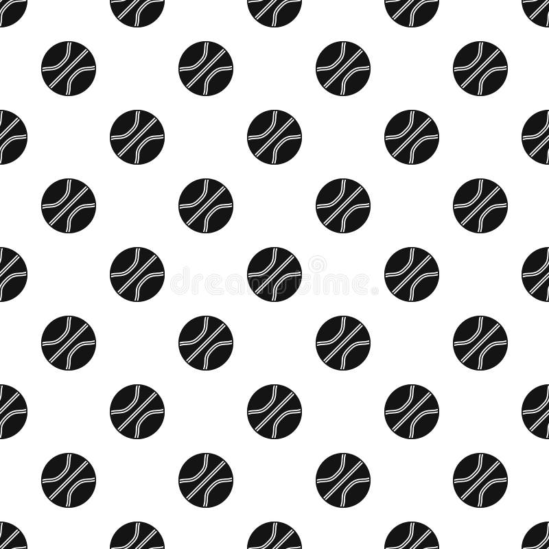 Basketball Ball Pattern, Simple Style Stock Vector - Illustration of ...