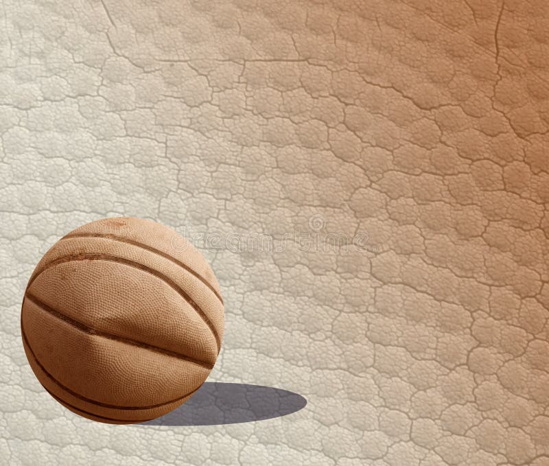 Basketball Ball and Texture Background Stock Illustration ...