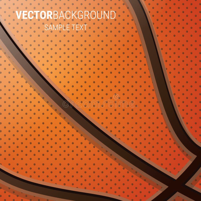 Basketball Ball Wallpaper. Vector Illustration Decorative Design Stock ...