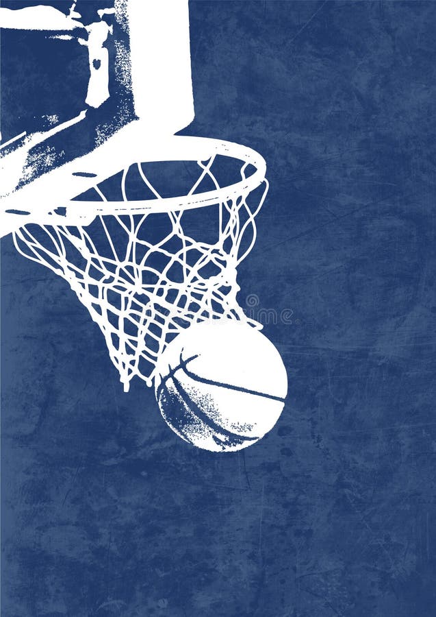 Basketball Hoop Swoosh Clipart