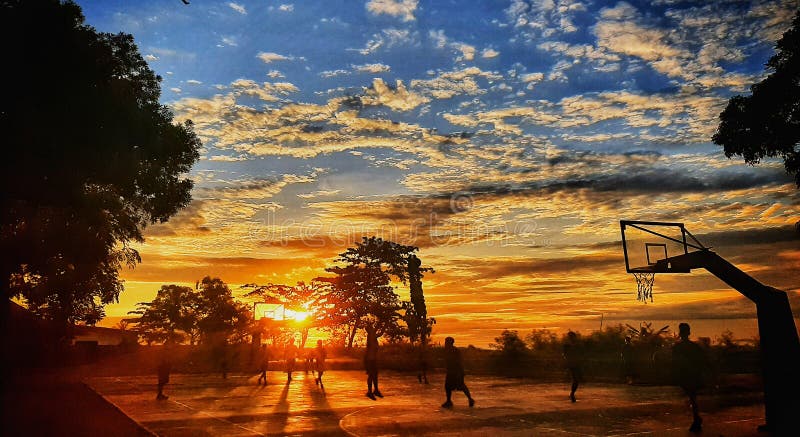 1,555 Sunset Basketball Stock Photos - Free & Royalty-Free Stock Photos ...