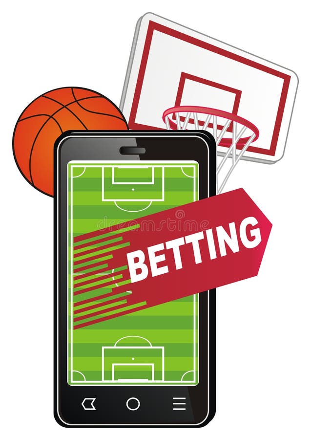 Basketball and bet stock illustration. Illustration of basketball ...
