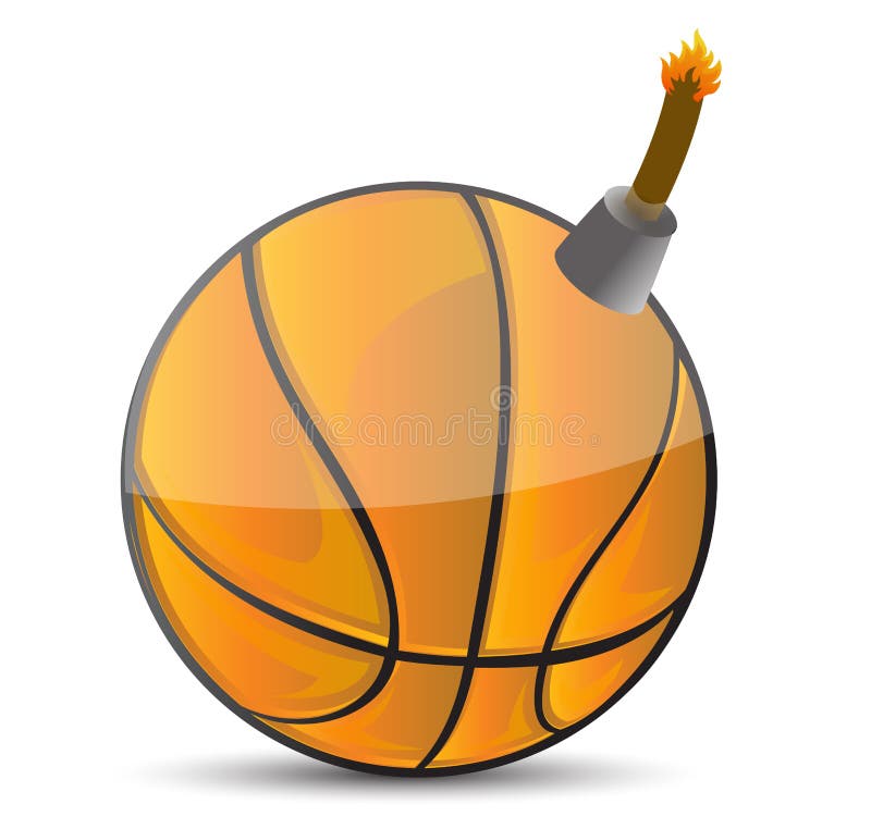 Basketball Bomb Stock Illustrations – 106 Basketball Bomb Stock ...