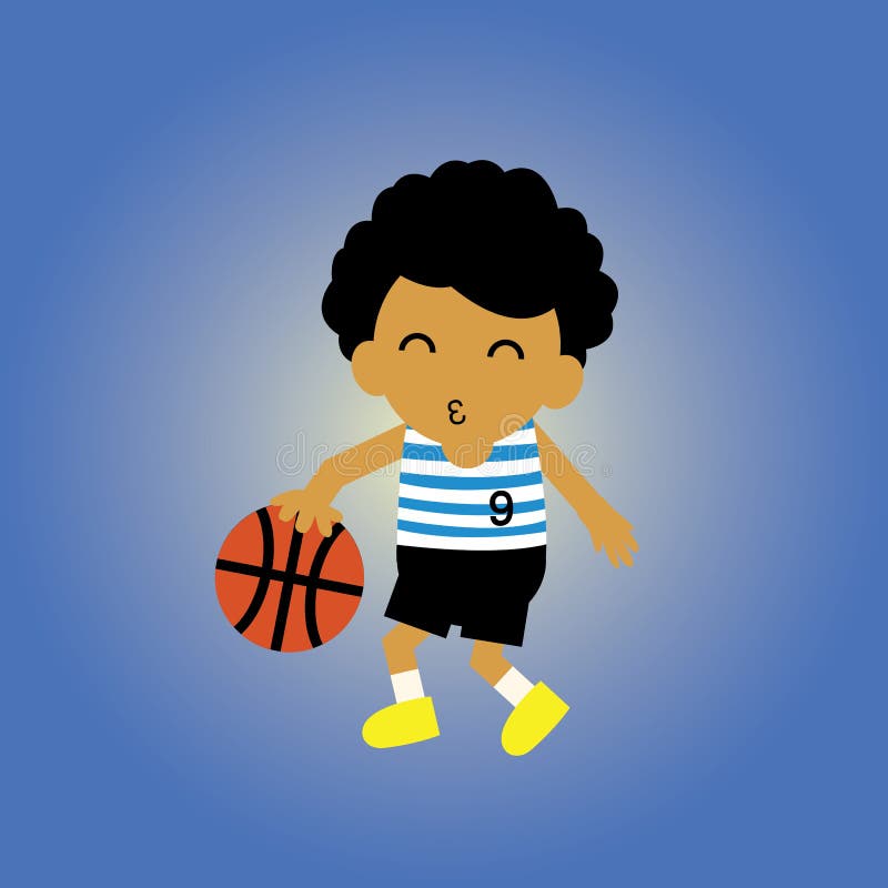 Basketball cartoon stock illustration. Illustration of character - 33100719