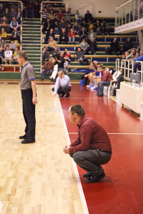 Basketball coach editorial stock image. Image of coach - 35564199