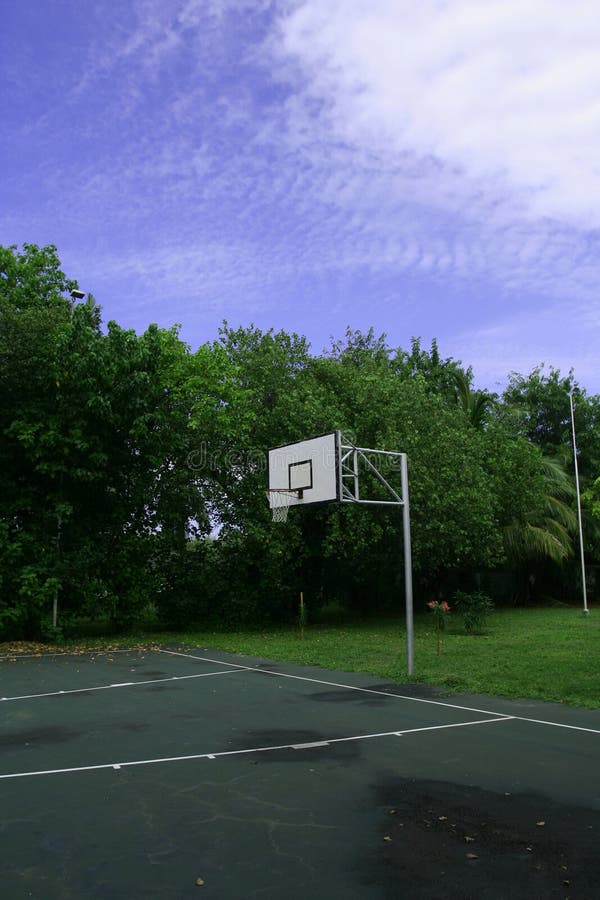Basketball court stock photo. Image of field, game, court - 5922682
