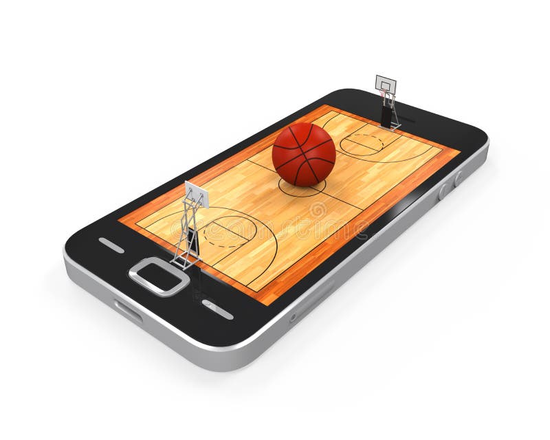 Basketball Mobile Phone Stock Illustrations – 645 Basketball Mobile ...