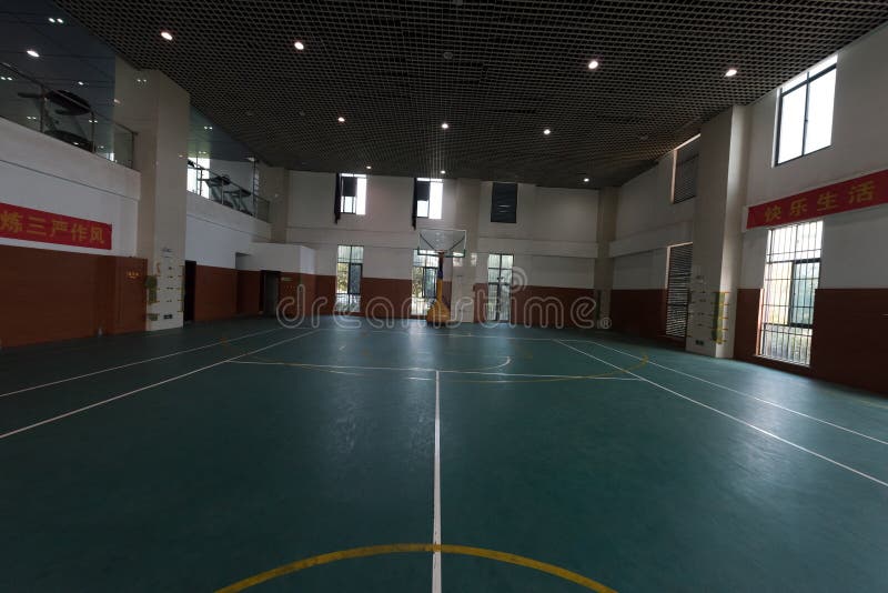 Basketball Court 5-covered Court Stock Photo - Image of matter ...
