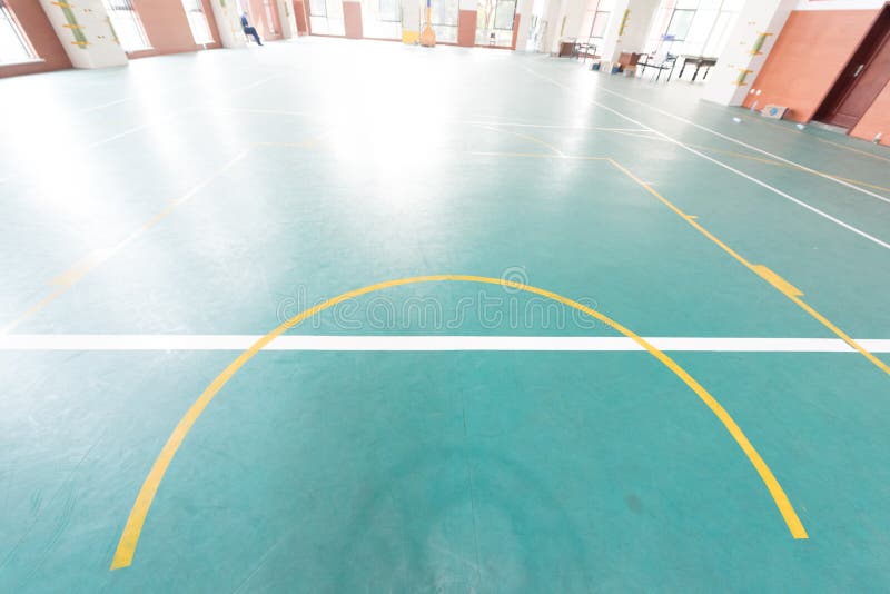 Basketball Court 8-covered Court Stock Photo - Image of matter ...