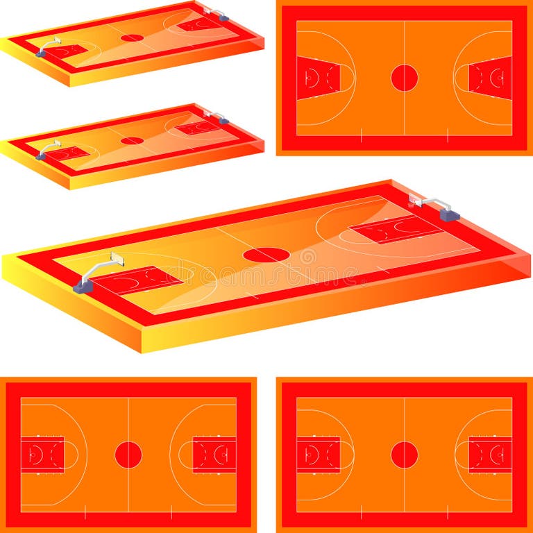 Basketball Dimensions Stock Illustrations – 373 Basketball Dimensions ...
