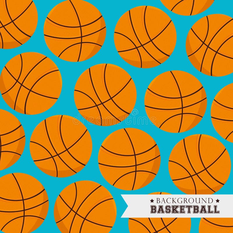 Basketball Design, Vector Illustration. Stock Vector - Illustration of ...