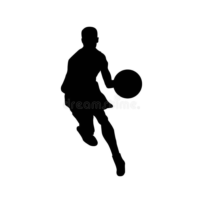 Basketball Dribbling Logo Vector Illustration Design Stock Illustration ...
