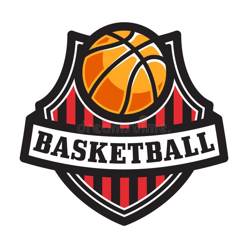 BASKETBALL EMBLEM stock vector. Illustration of icon - 98762133