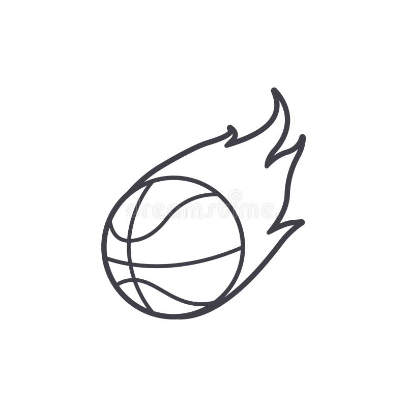 Fire Ball Outline