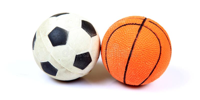 Basketball and football stock photo. Image of basketball - 20190226