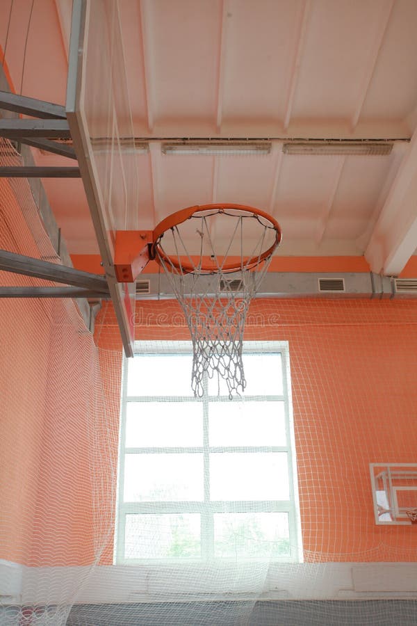 Basketball Hall Indoor Court Stock Image - Image of gymnasium, indoor ...