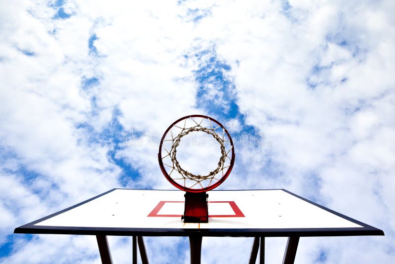 Basketball hoop stock photo. Image of open, competition - 12886810