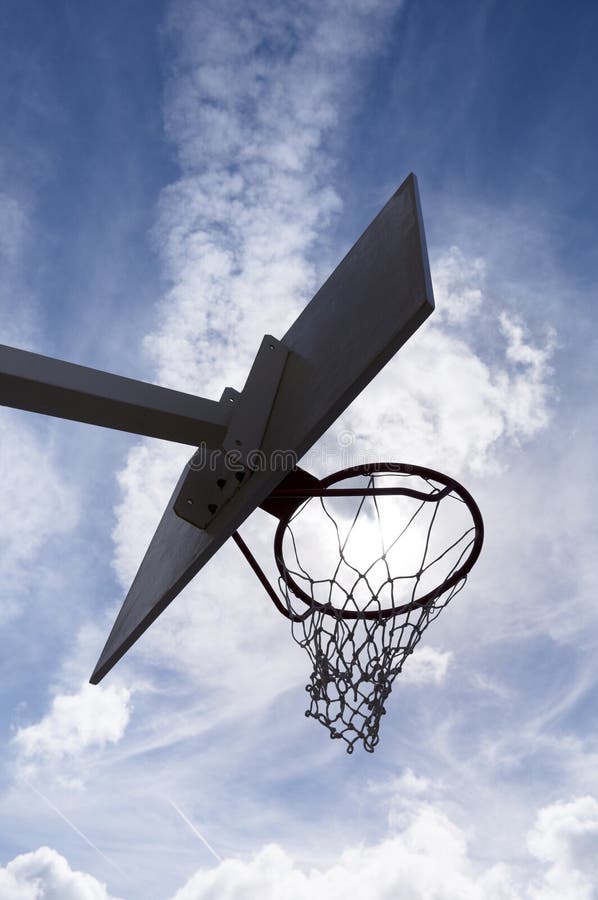 Basketball hoop stock image. Image of team, high, school - 26186007