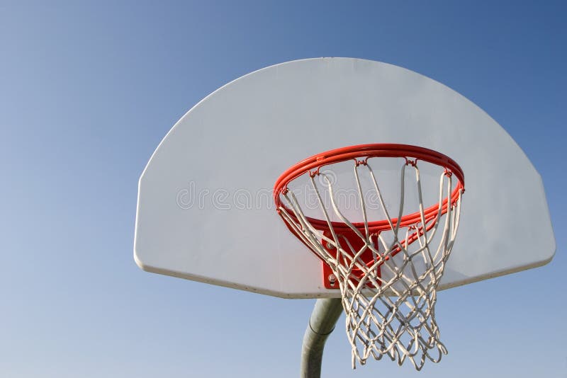 Blank Basketball Hoop stock photo. Image of orange, shoot - 25973974