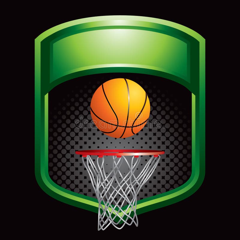 Vector Flaming Basketball stock vector. Illustration of ball - 22477676