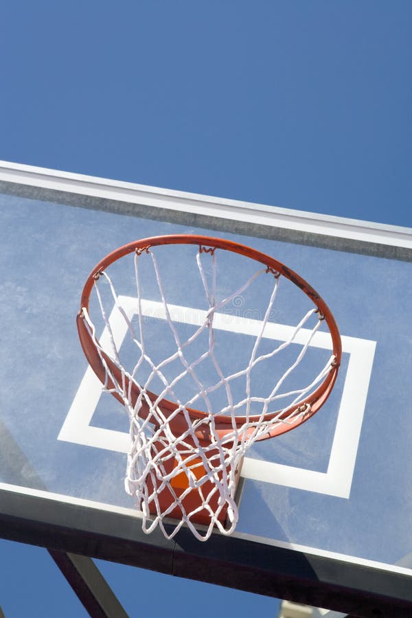 Basketball Hoop at Gym stock photo. Image of tilt, outdoor - 7230890