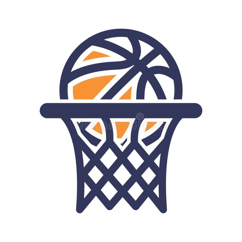 Basketball Hoop Icon. Vector Illustration Decorative Design Stock ...