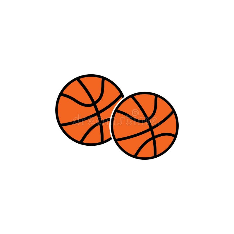 Basketball Hoop Icon Vector Illustration Logo Template Stock Vector ...