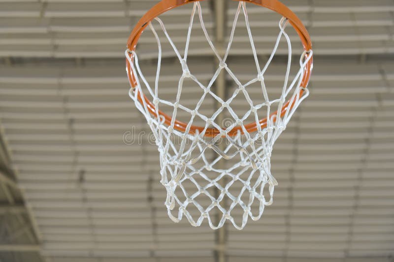Basketball hoop and net stock image. Image of backboard - 157557787
