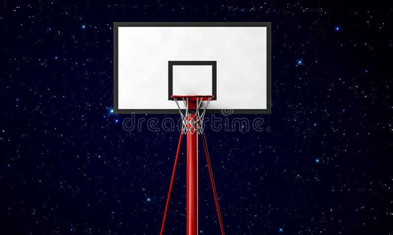 Basketball hoop stock illustration. Illustration of park - 30814343